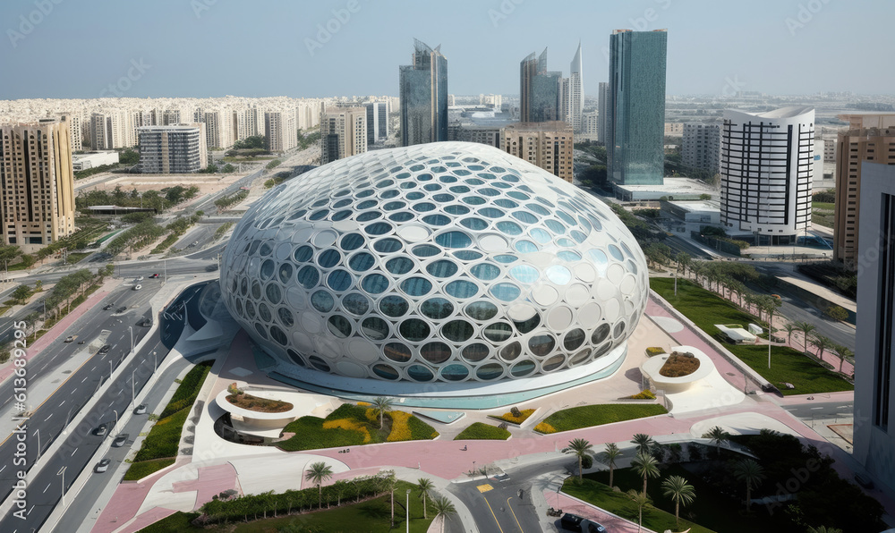 Architectural Marvels: Abu Dhabi's Majestic Skyscrapers Piercing the Sky - Marvel at the awe ...