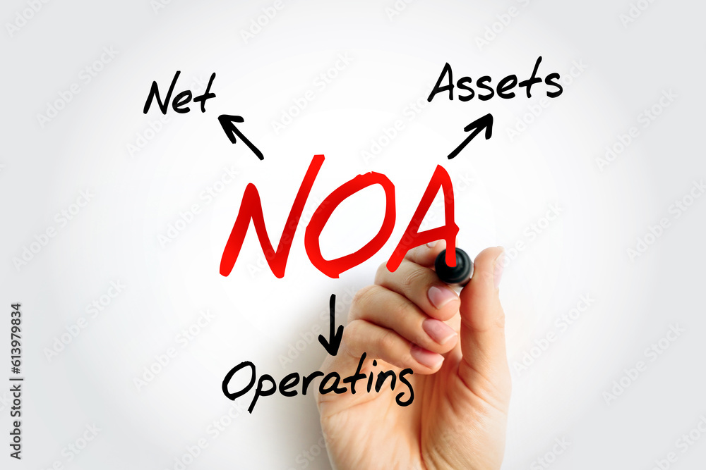 NOA Net Operating Assets - business's operating assets minus its ...