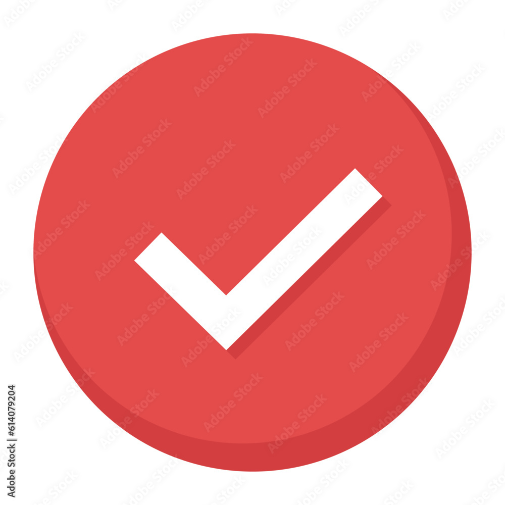 Check Mark Icon Vector, Checkmark Icon, Approved Symbol, Confirmation ...