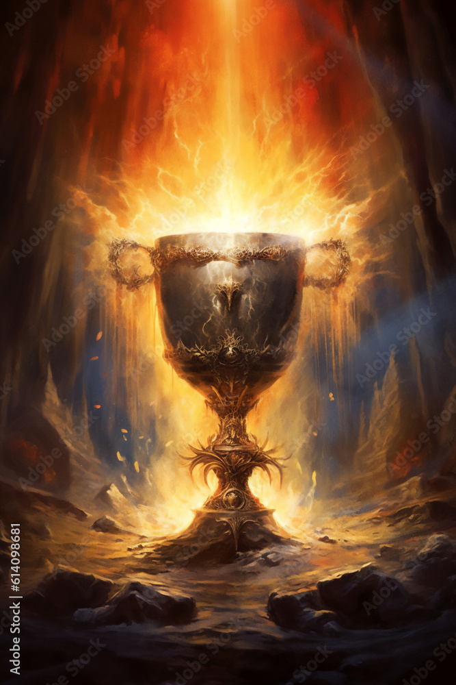 The Holy Grail is the chalice cup that Jesus Christ drank from at the ...