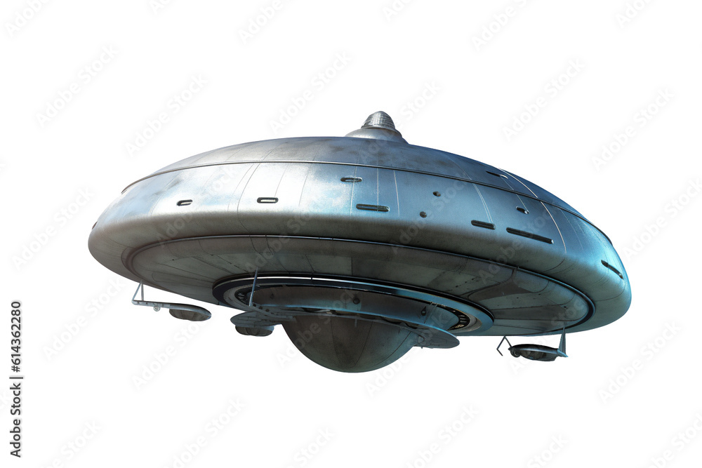 UFO flying saucer spaceship from outer space which is an alien craft ...