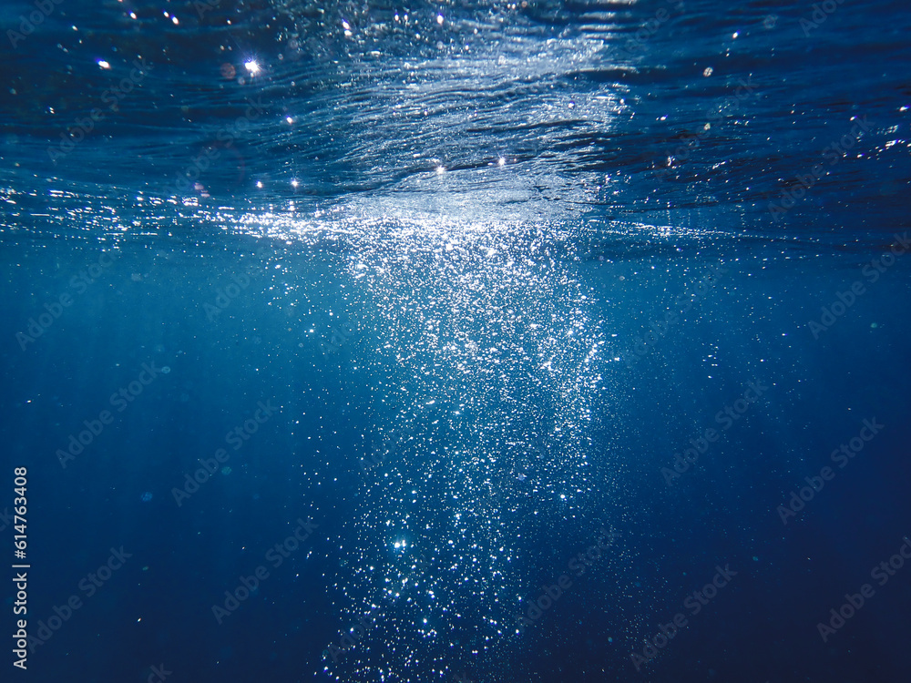 bubbles, bubbles undersea, undersea, green water, underwater, crystal ...