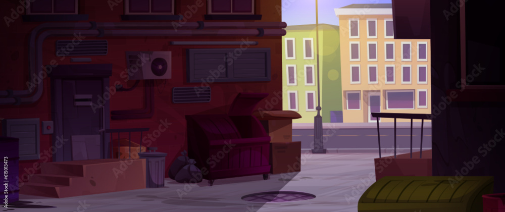 Cartoon Old Walls