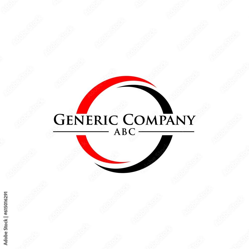 ABC letter generic logo design vector. English school badge vector logo ...