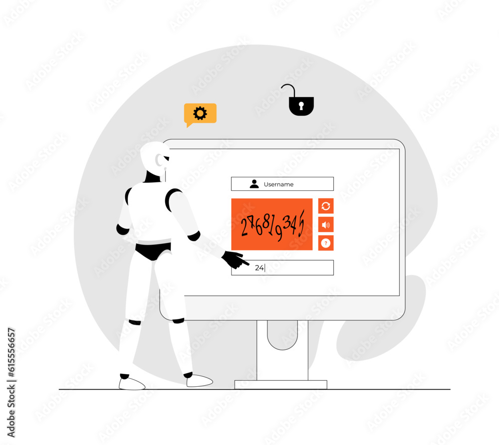 Bypass captcha, Anti captcha, Solving service. Robot enters captcha on ...