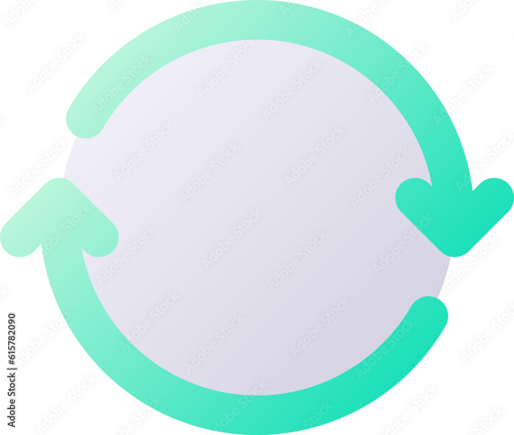 System upgrade pixel perfect flat gradient two-color ui icon. Download update files. Innovation ...