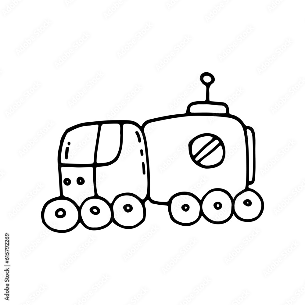 Lunokhod. Automatic self-propelled vehicle, for movement on the surface ...