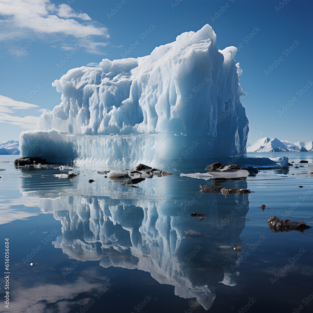 thought-provoking photograph capturing juxtaposition of pristine, solid ...