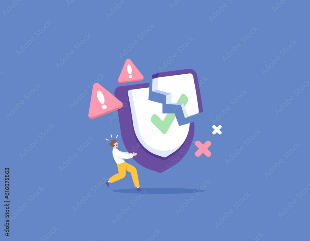 failed protection and security. warning of unnatural on Security ...