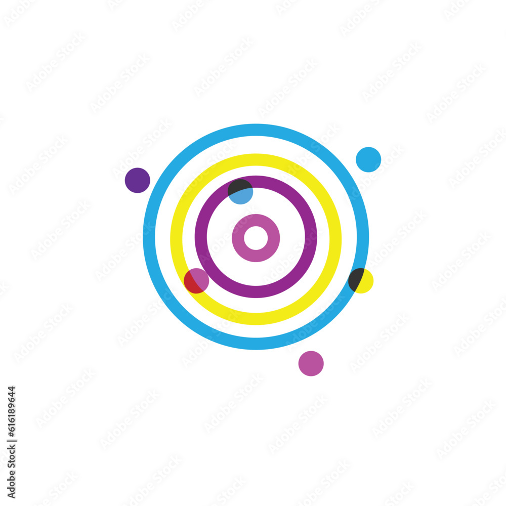 astrophysics icon. milky way. Science element symbol template for ...