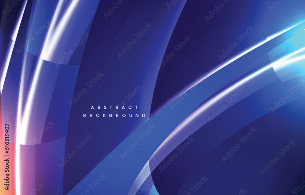 creative abstract custom shape modernize with light effect vector with ...