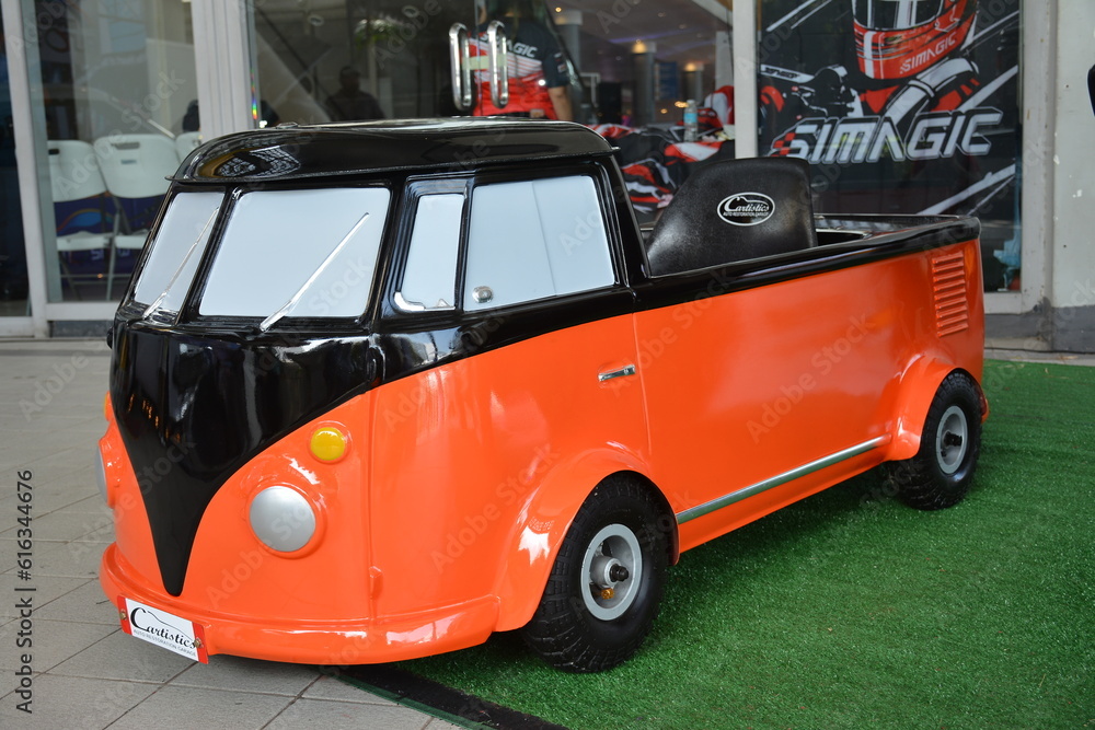 Volkswagen kombi kids van at Manila International Auto Show in Pasay ...