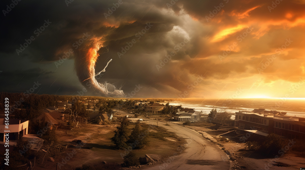 Amazing Supercell Thunderstorm Super Cyclone or Tornado Forming ...