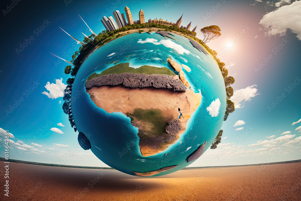 Australian tourist attractions around the surface of planet Earth ...