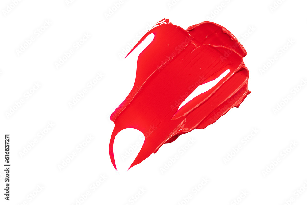 Abstract red color swatch isolated Stock Photo | Adobe Stock