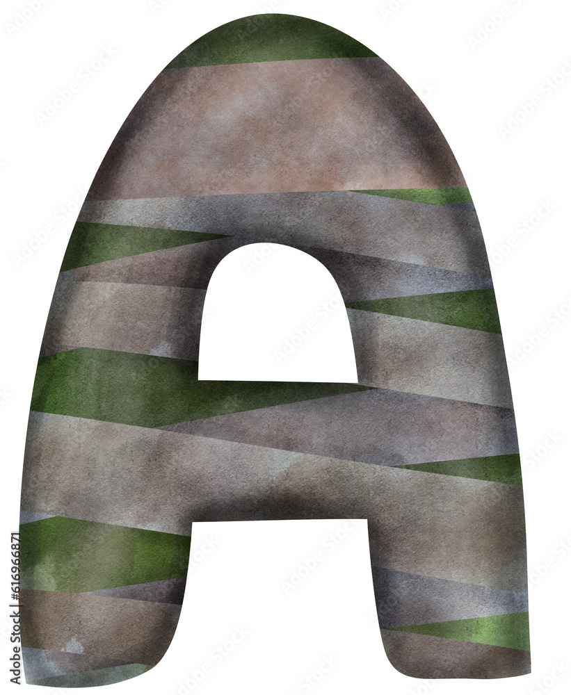 Vintage Halloween zombie Font. Hand Drawn Zombie Alphabet. Decorative ...