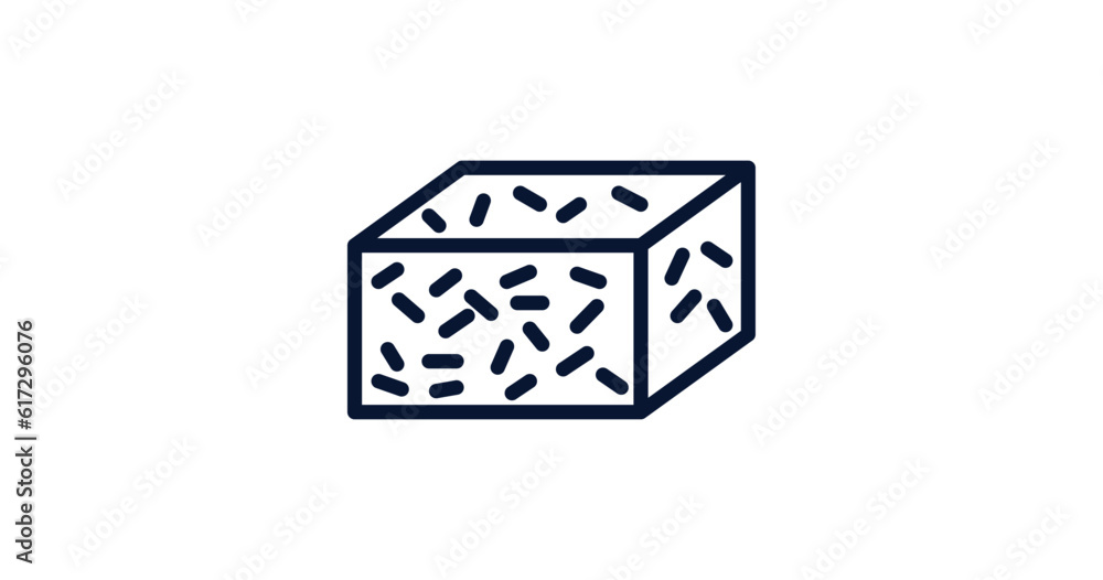 straw bale icon. Thin line straw bale icon from agriculture and farm ...