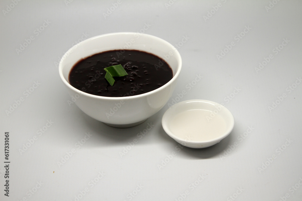 ketan hitam Bubur ketan hitam or black sticky rice porridge is one of ...