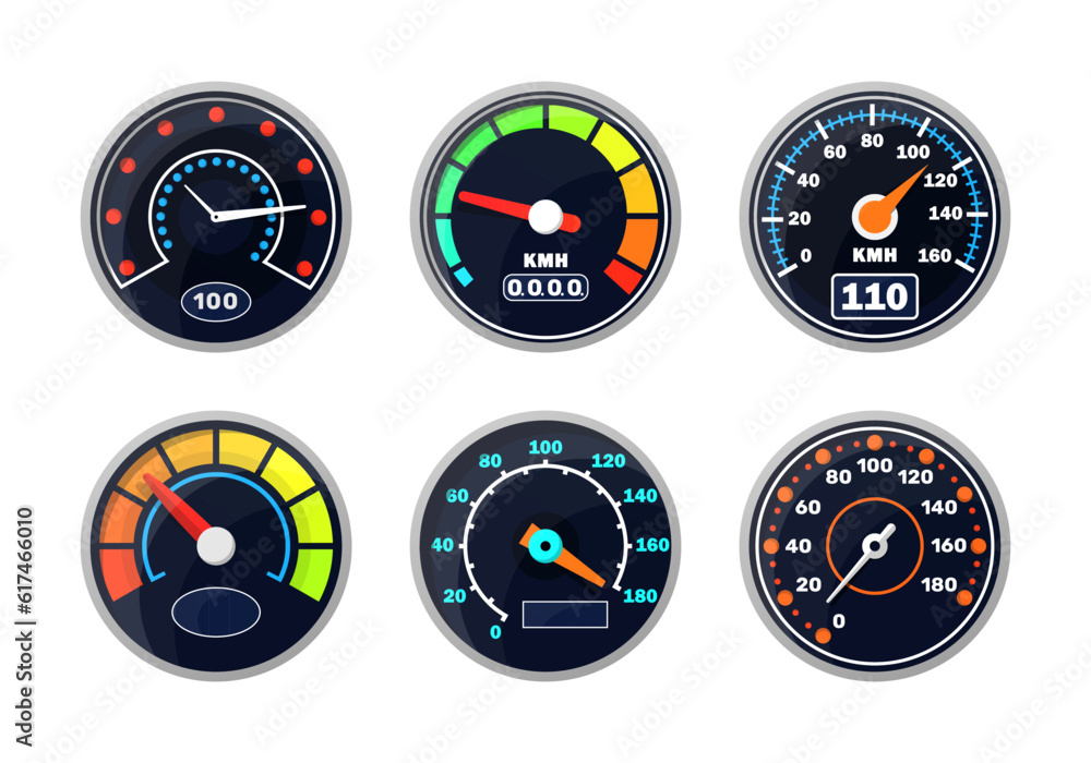 Icon for download progress display, performance indicator. Analog ...