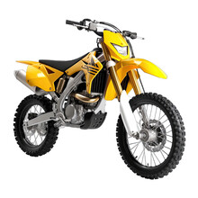 Yellow Racing Motorcycle Free Stock Photo - Public Domain Pictures