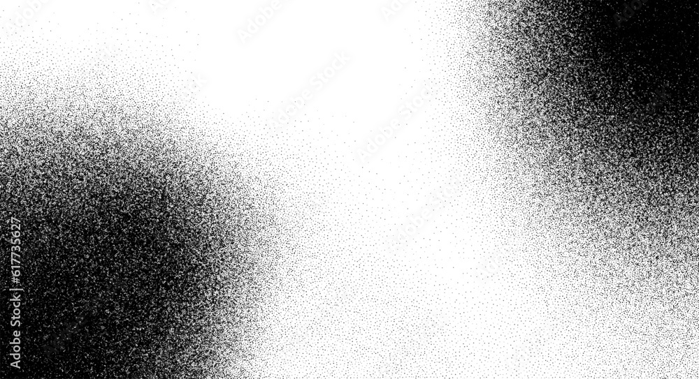 Vetor Gritty sand noise overlay, vintage grunge pattern on grainy ...