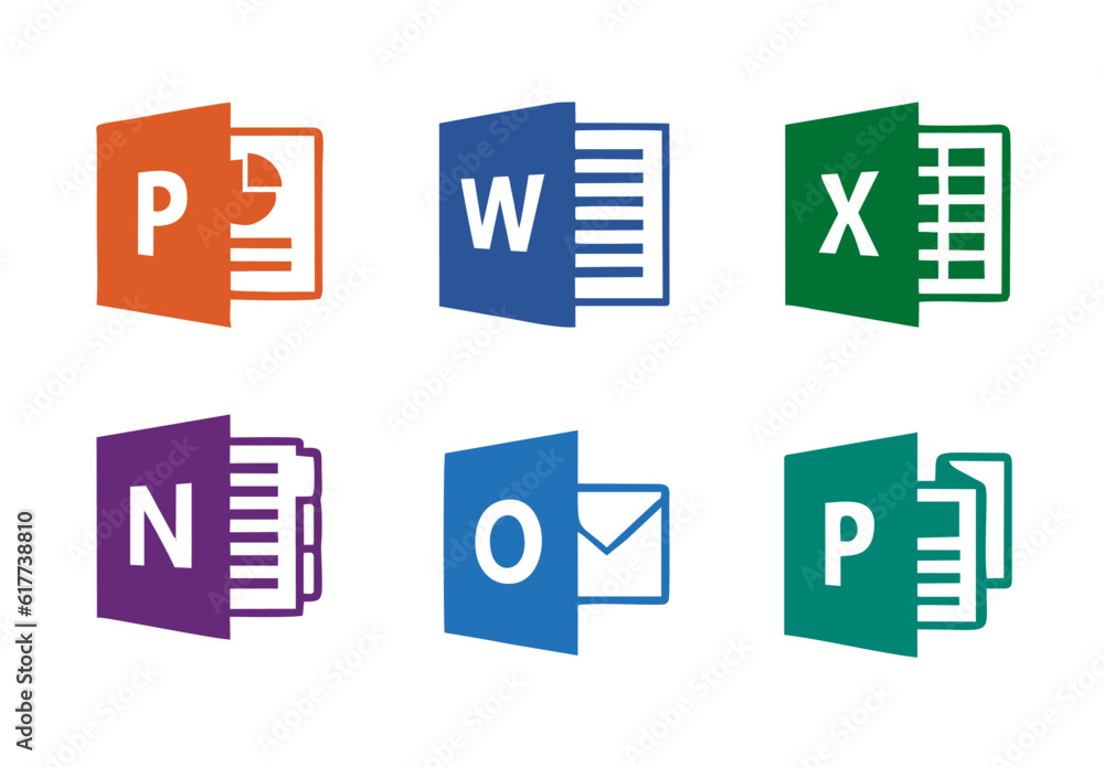 High resolution Microsoft office Word, Powerpoint, Excel, OneNote ...