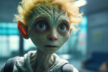 Cool Teenage Alien Boy Free Stock Photo - Public Domain Pictures