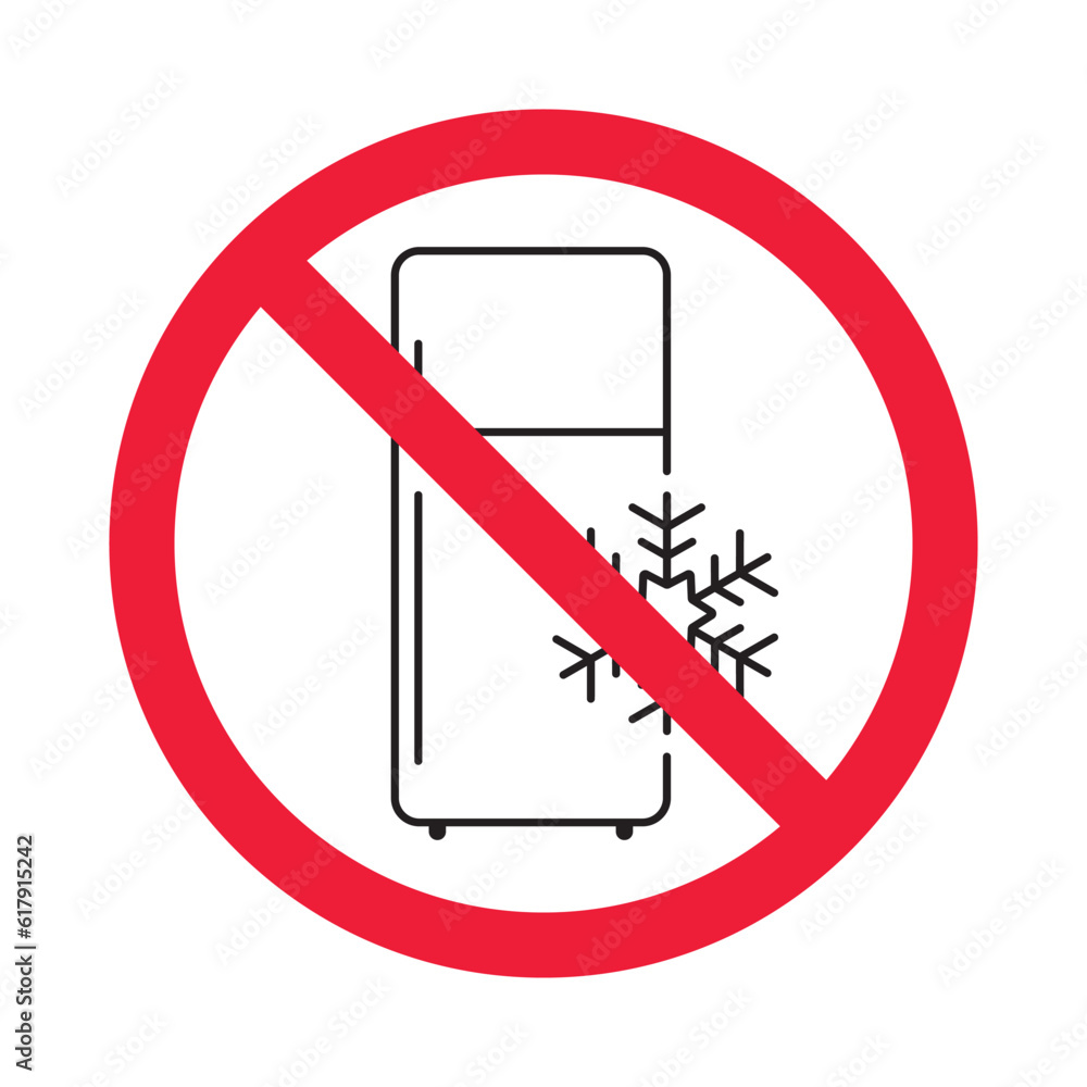 Forbidden Prohibited Warning, caution, attention, restriction label ...