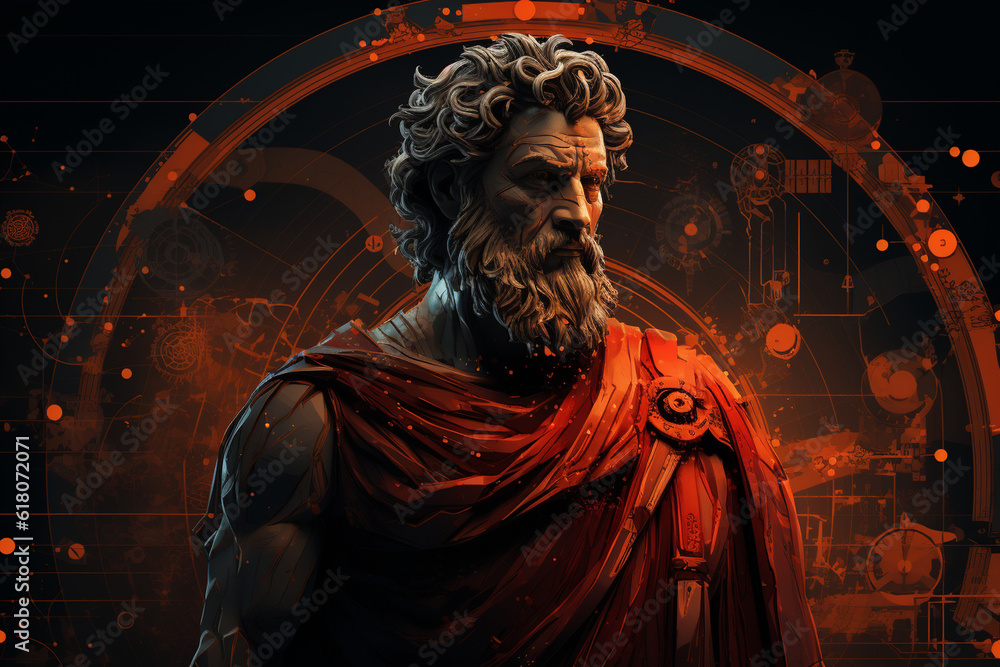 A visual narrative showcasing the journey and teachings of Marcus ...