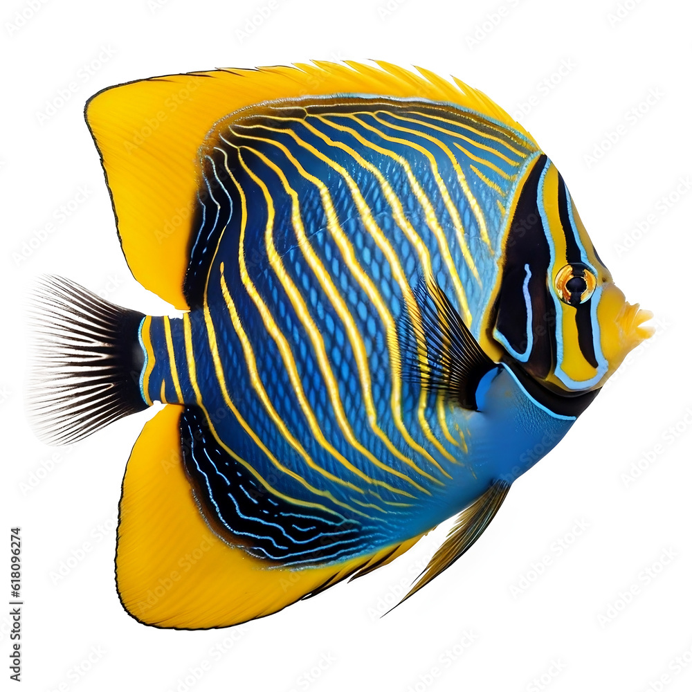 Angelfish on transparent png background Stock Illustration | Adobe Stock