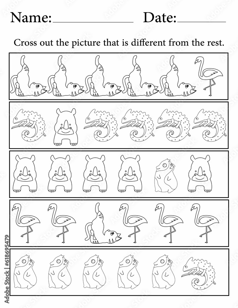 Activity Pages for Kids | Preschool Activity Worksheets for Children ...