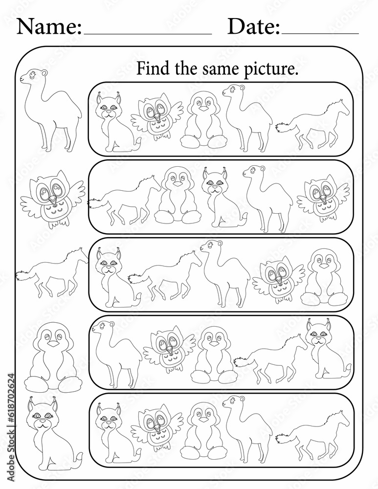 Activity sheet for Kids | Activity Worksheets for Logical Thinking ...