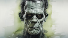 Face Of Frankenstein Free Stock Photo - Public Domain Pictures