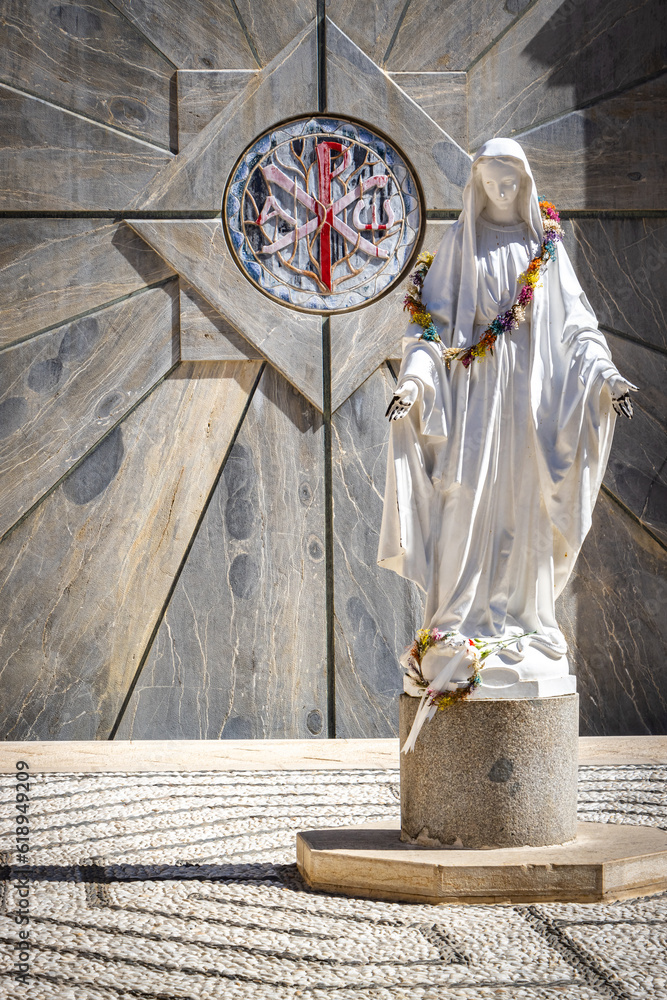 basilica of the annunciation, nazareth, israel, catholic, holy land ...