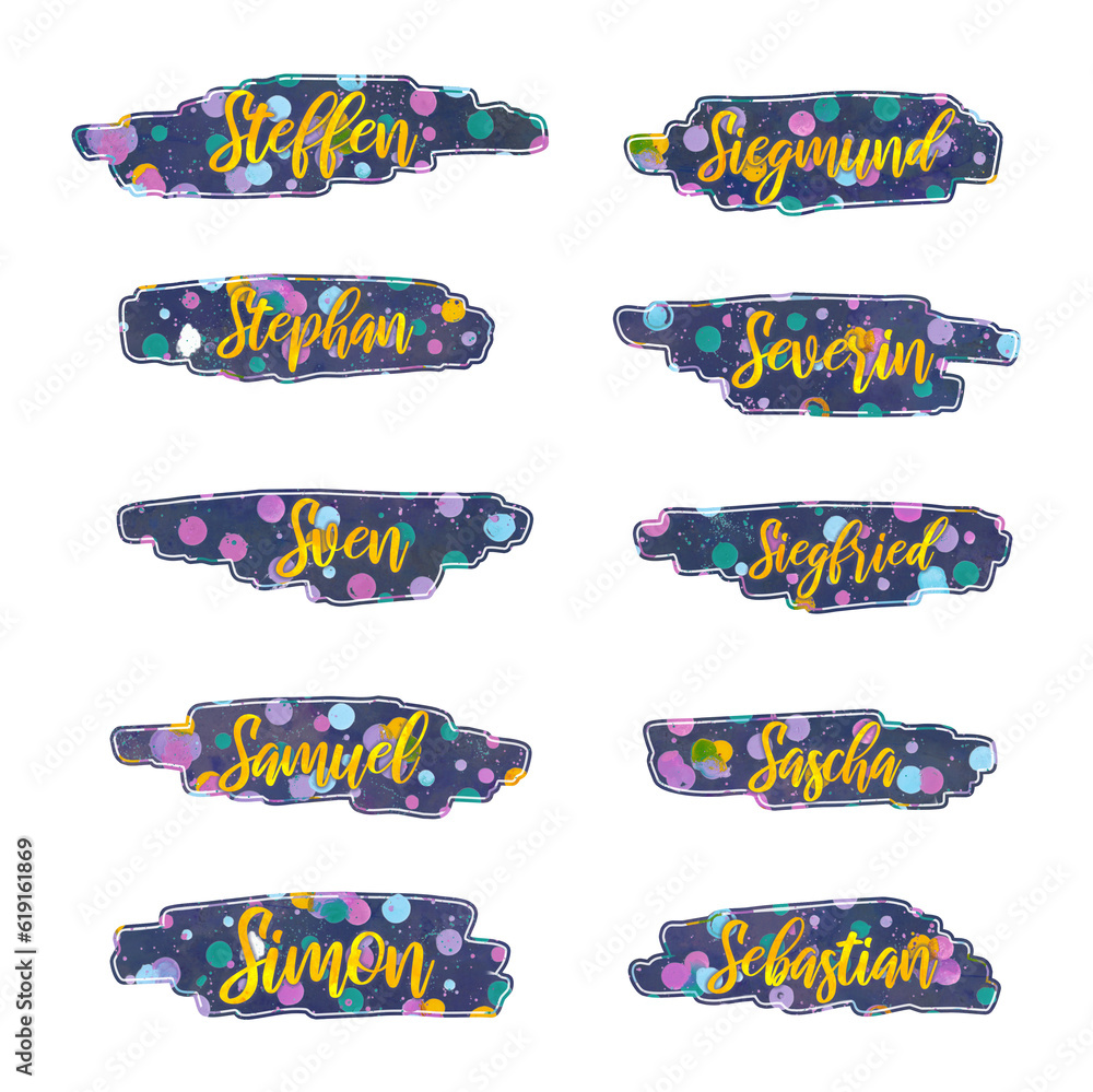 german boy names that start with letter S, Steffen, Siegmund, Stephan ...