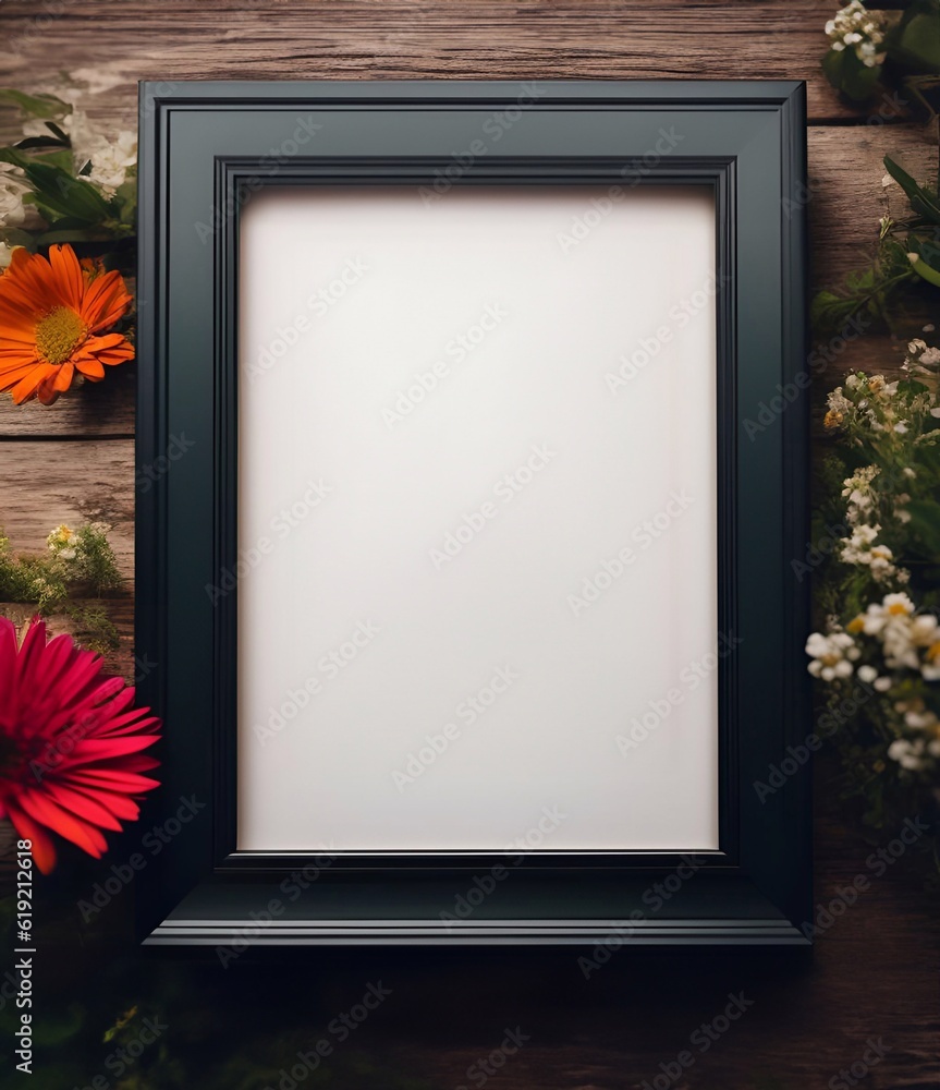 Picture frames, vintage frames, old frames, mockup frames, backgrounds ...