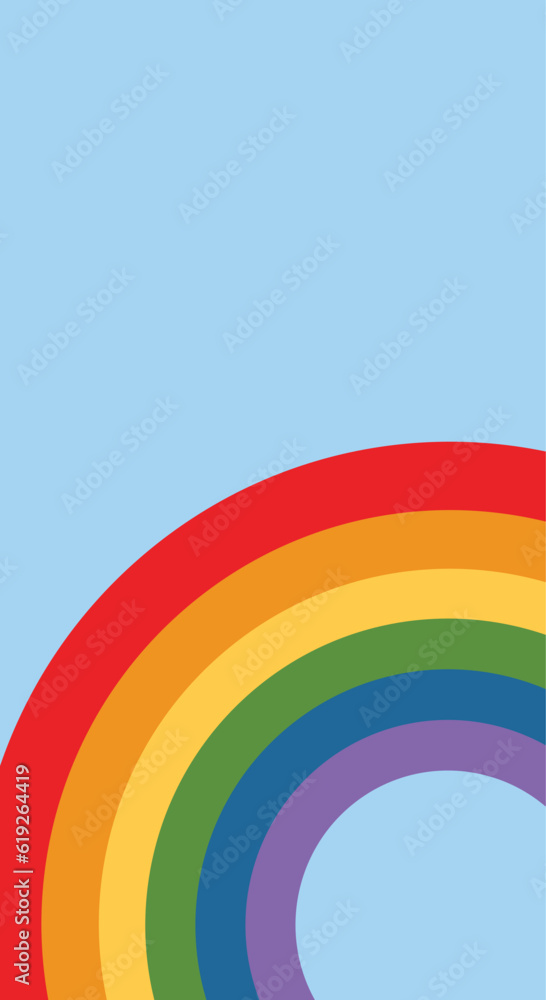 Rainbow Pattern, Colorful rainbow, Rainbow blue Backgrounds, Rainbow ...
