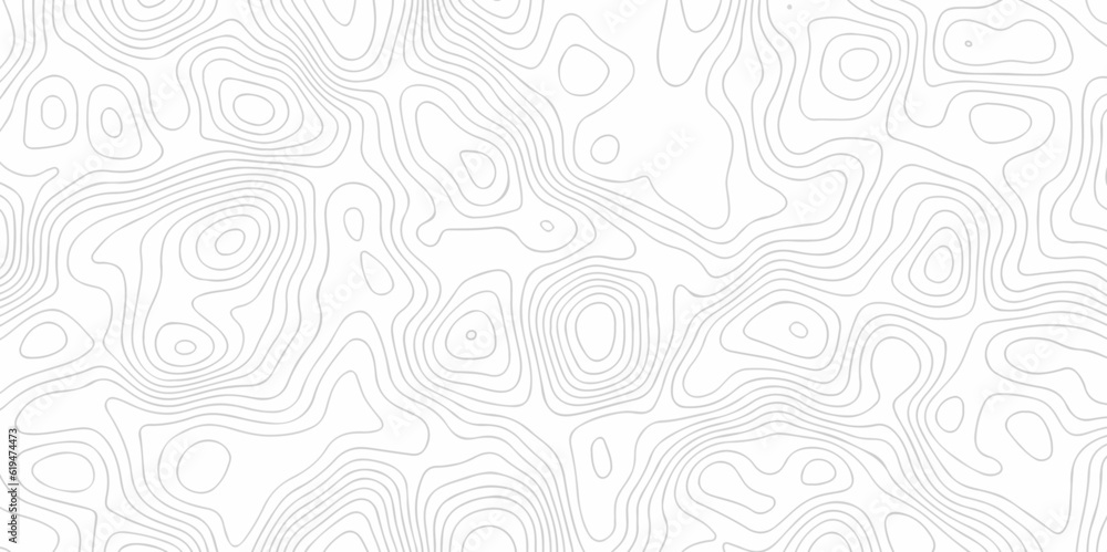 Image vectorielle Stock Seamless pattern with White sea map and ...