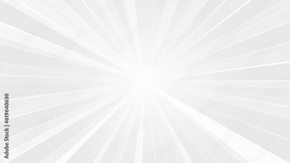 White background with abstract sunburst pattern. White sunburst image ...