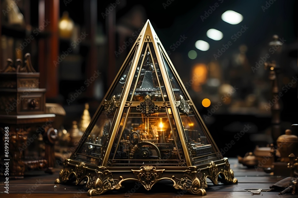 Ilustración de Stock Explore the enigmatic world of steampunk with this ...