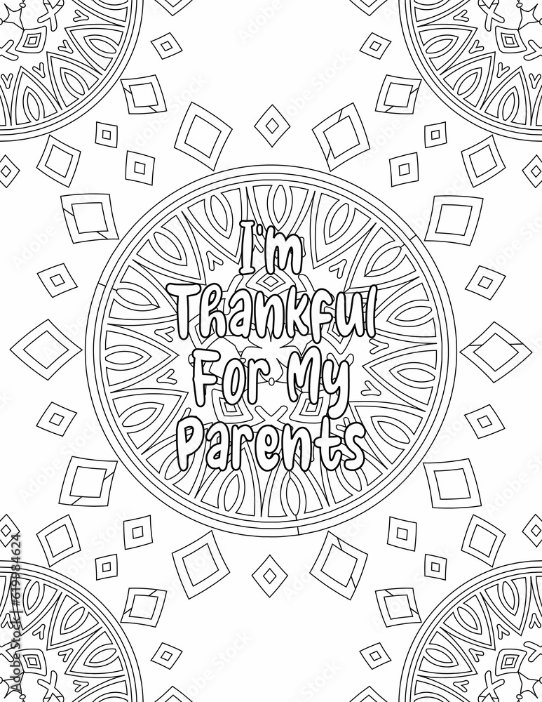 Printable Motivational Coloring Pages, Mandala Coloring Pages for Self ...