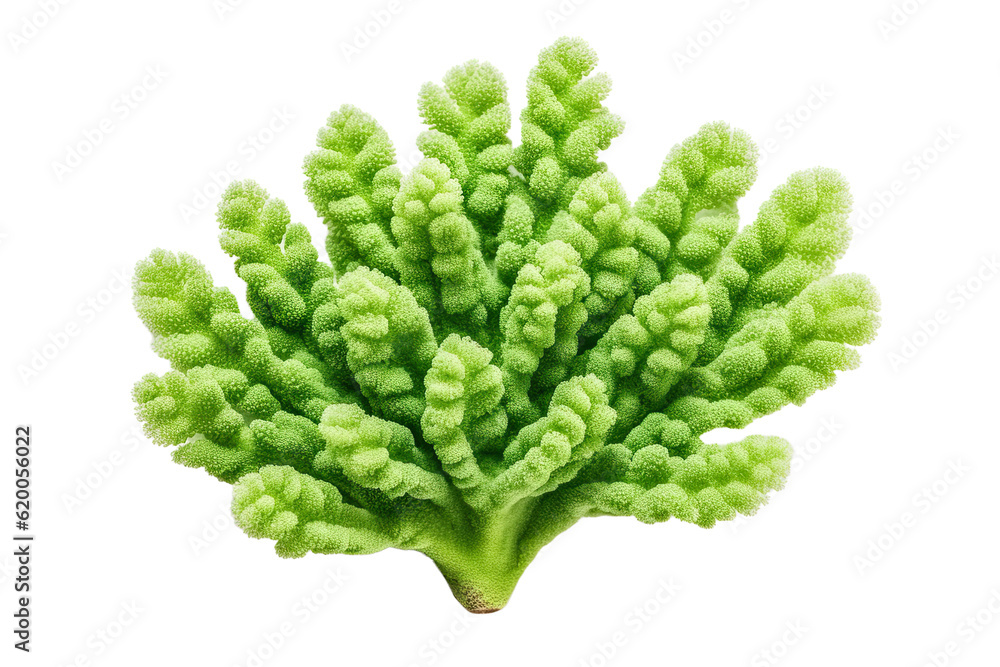 Staghorn Acropora corall on transparent background (PNG). Generative AI ...