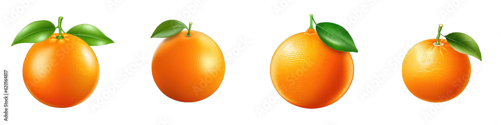 Orange clipart collection, vector, icons isolated on transparent ...