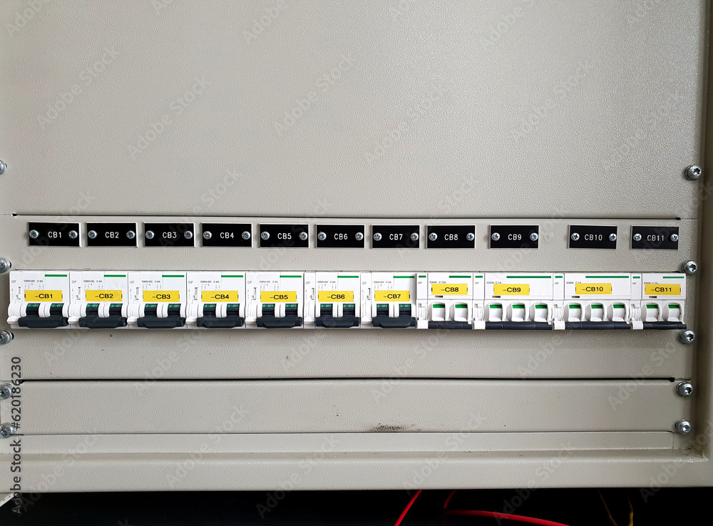 MCB-Miniature Circuit Breaker : Main of AC and DC control circuit of ...