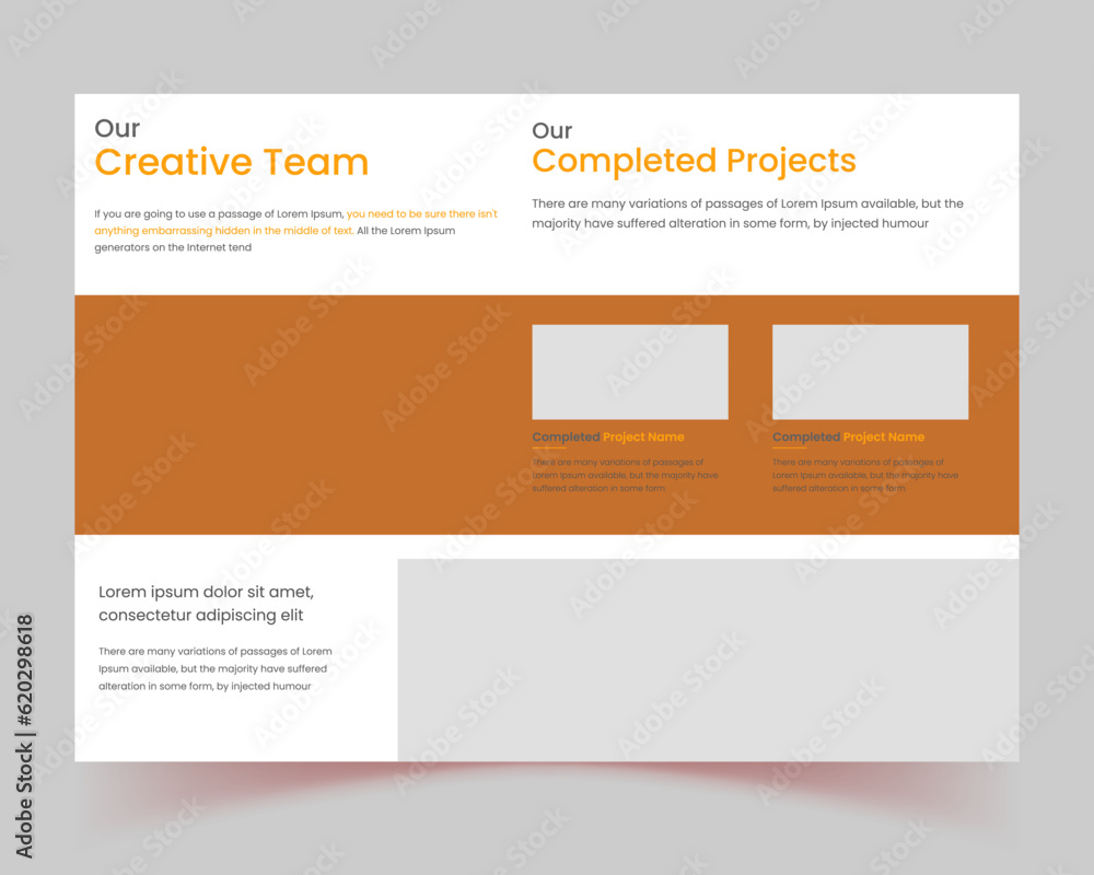 company profile, brochures, flyer, presentations, a4, cover, template ...