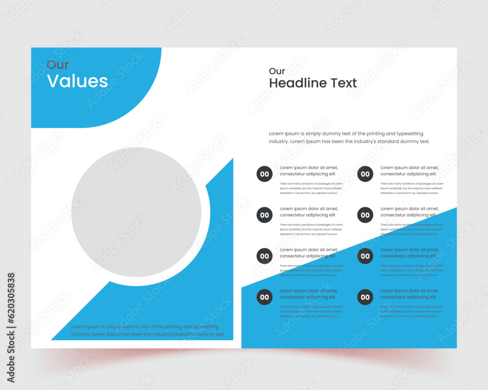 company profile, magazine, annual, report, flyer, presentation, book ...