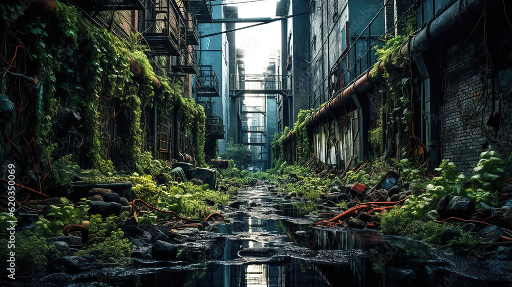 old alley full of junk, Exploring Hidden Gems through Urban Exploration ...