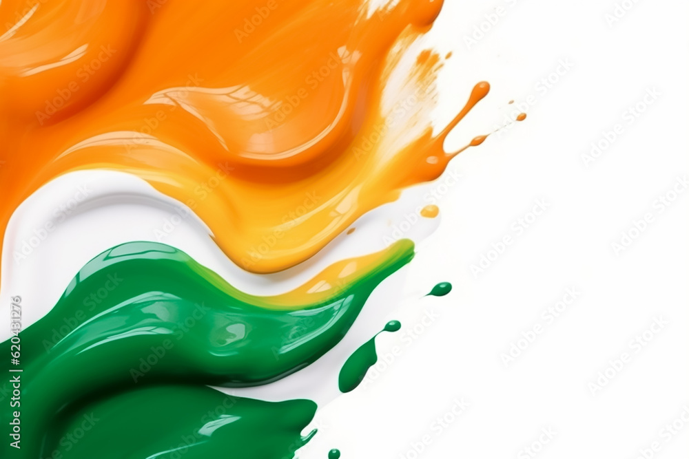Indian flag of pride Stock Illustration | Adobe Stock