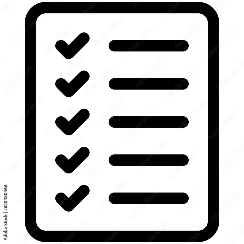 Vector de Stock check list icon | Adobe Stock