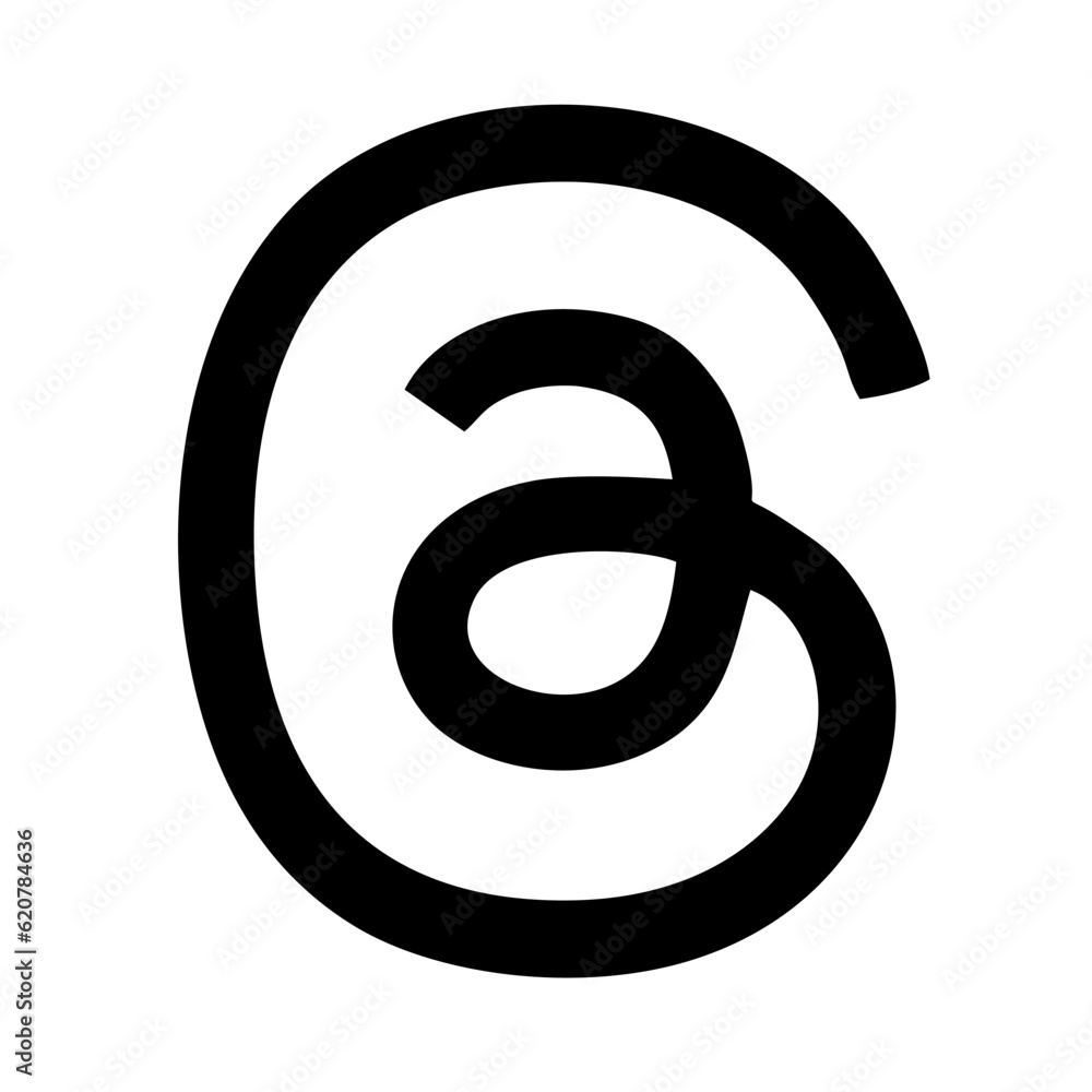 Threads icon transparent png download.vector illustration. 素材庫向量圖 ...